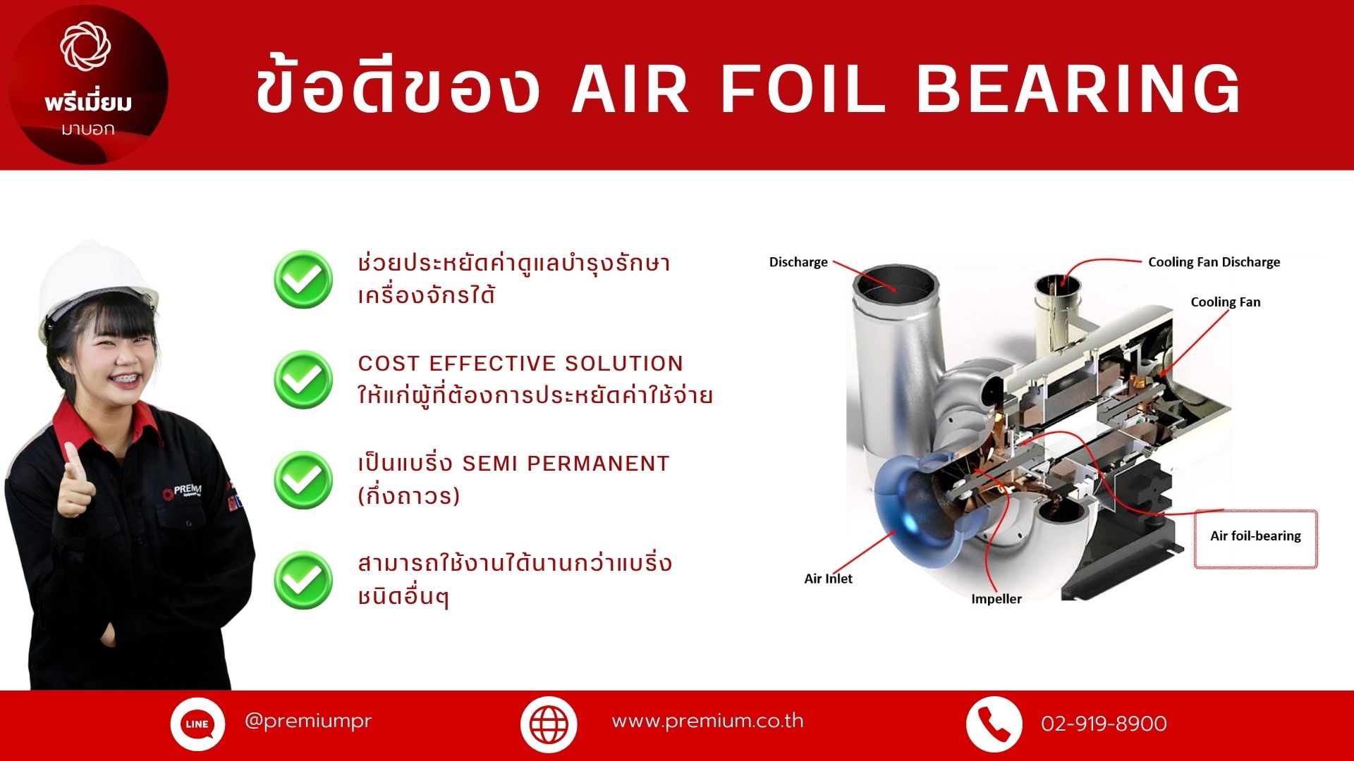 ข้อดีของ-Air-Foil-Bearing Premium Equipment & Engineering Co., Ltd.
